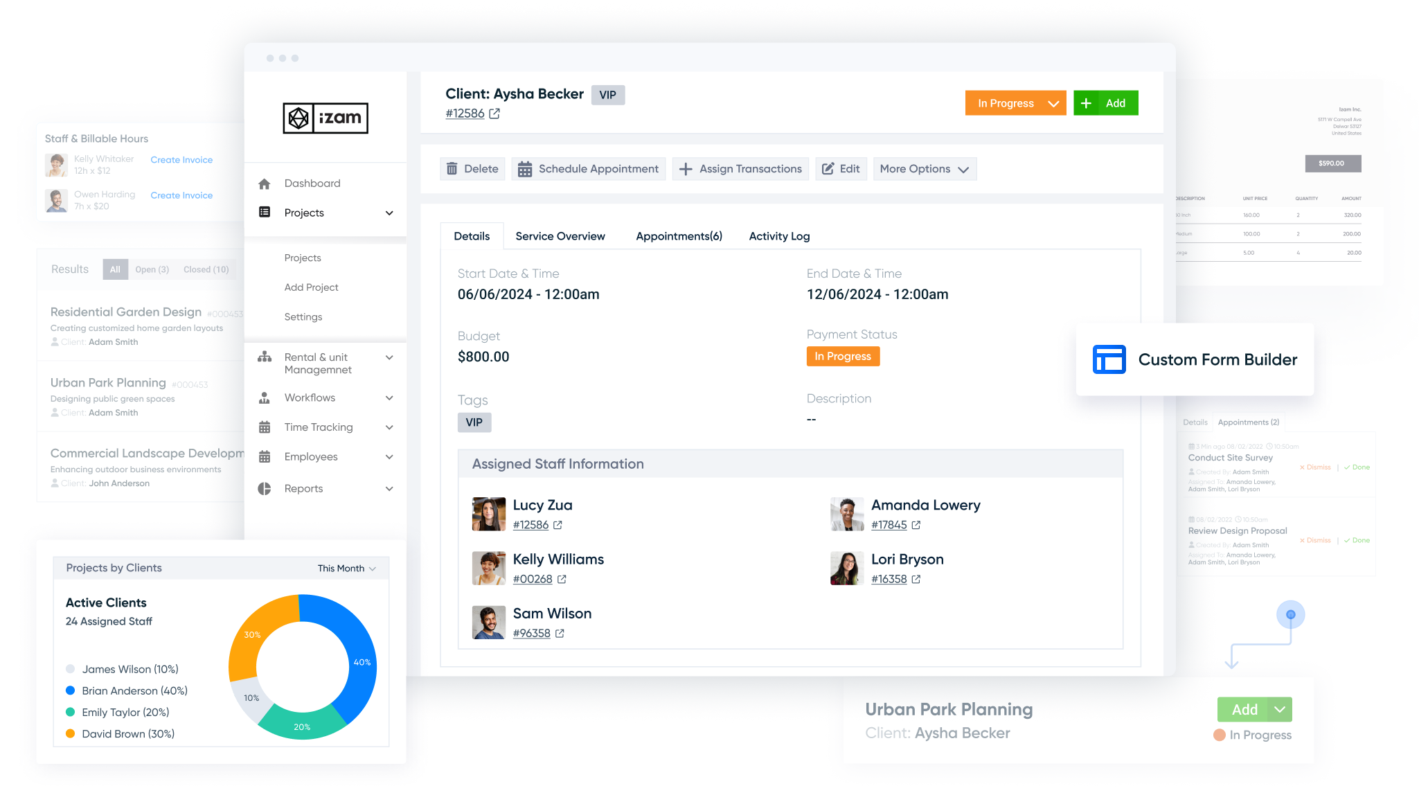 Online Landscape Architecture Projects Management Software - Enerpize