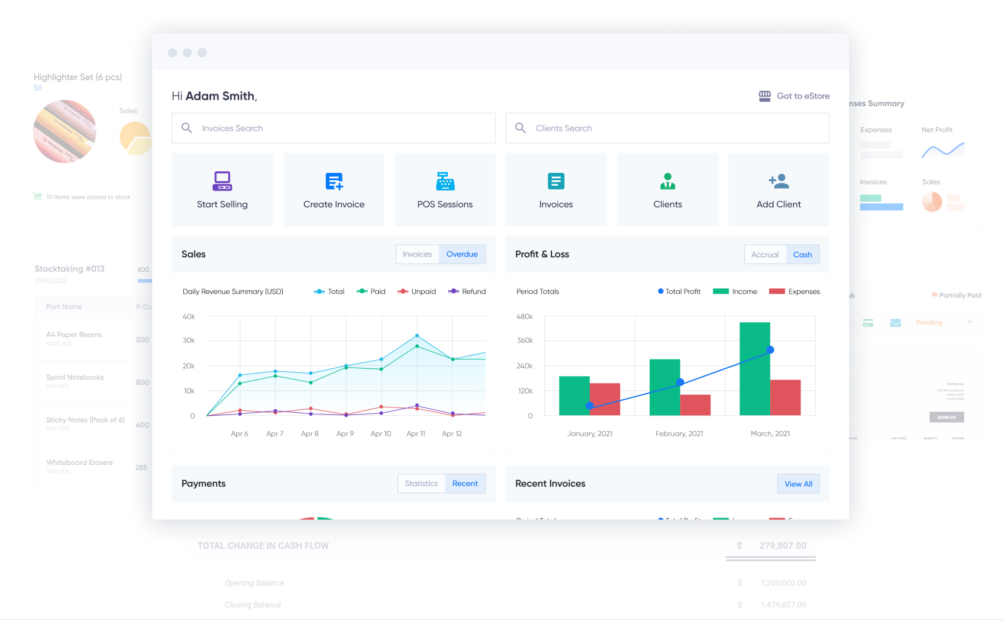 Online Stationery Management Software - Enerpize